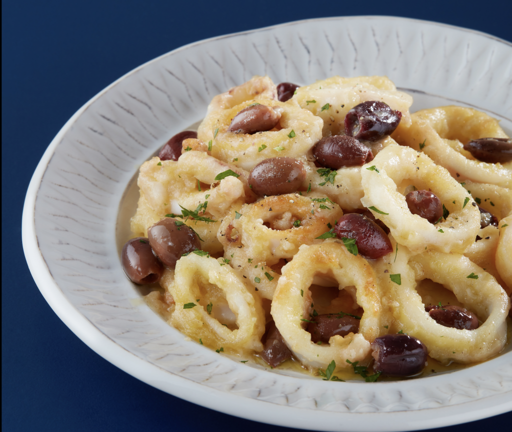Calamari limone e olive nere, profumati e cremosi: la ricetta veloce e ...