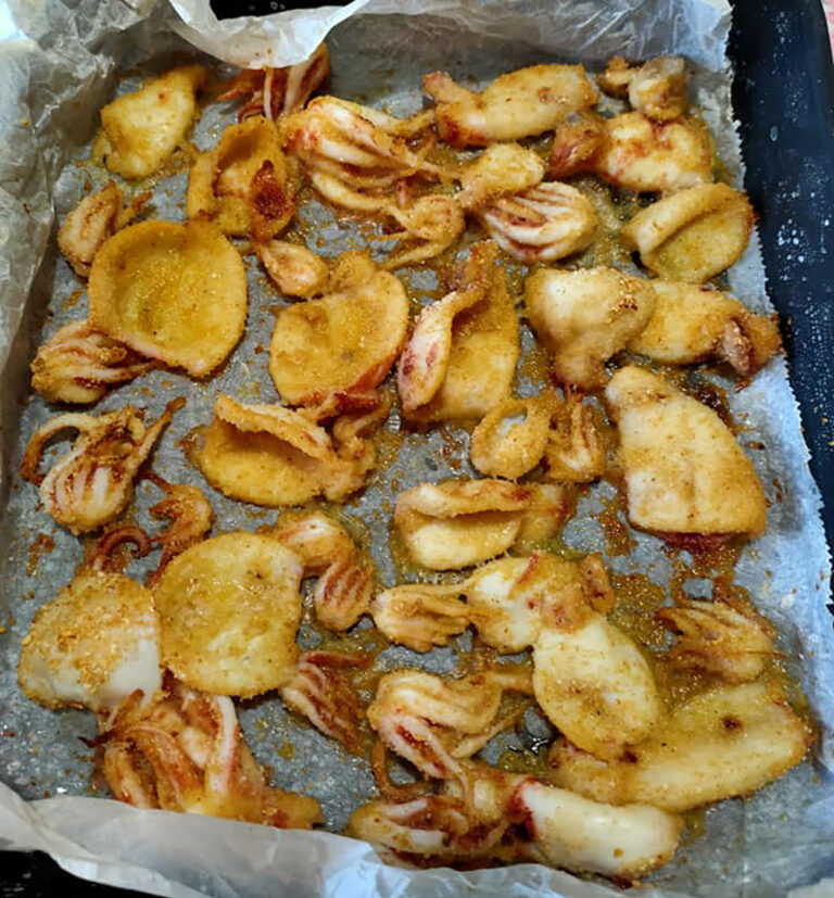 Calamari fritti al forno, il trucchetto della farina "speciale" per ...
