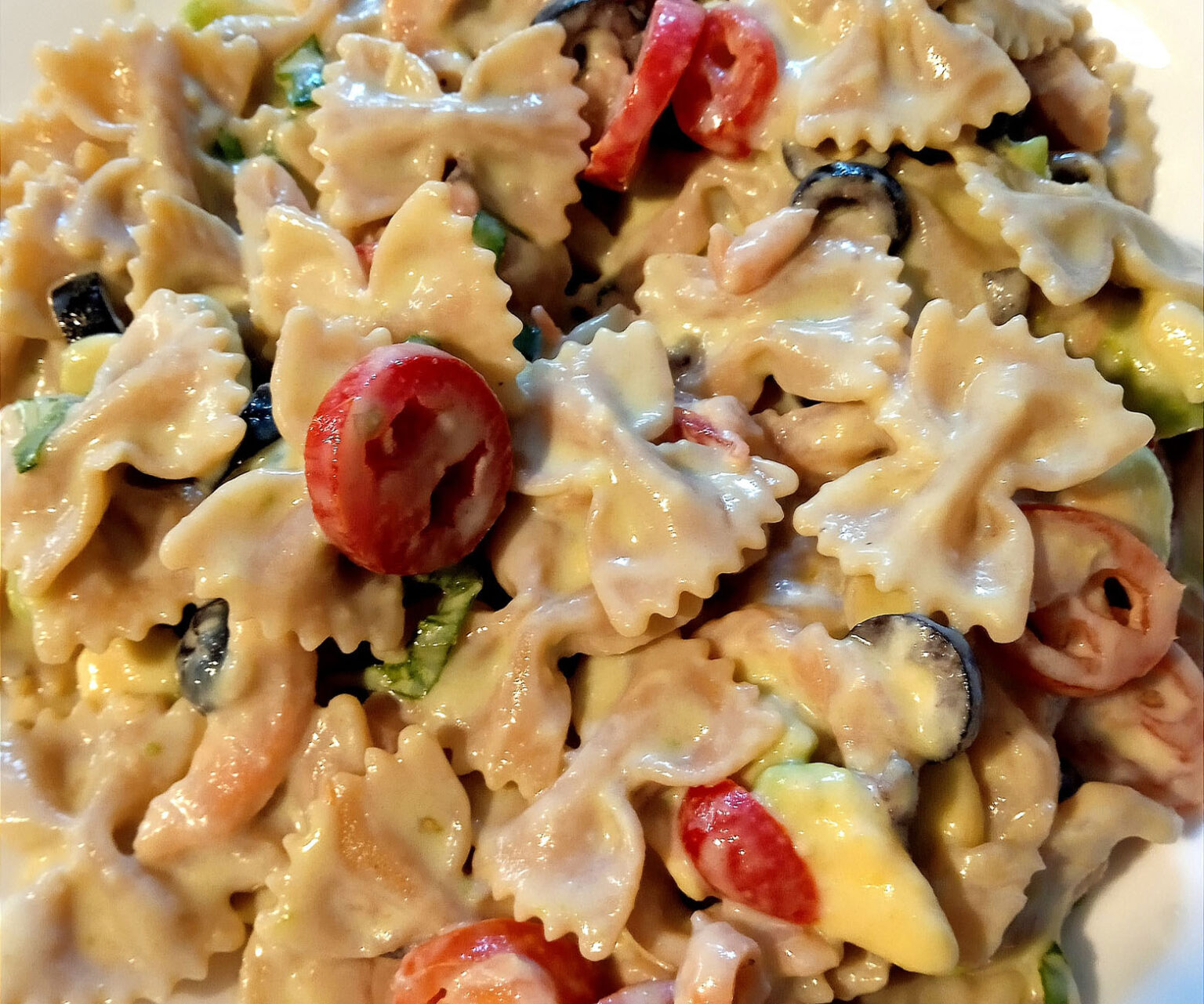 Pasta fredda cremosa, più buona dell'insalata di pasta. L'ingrediente ...