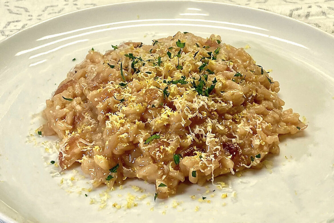 Risotto alla genovese, più buono e cremoso della pasta. Lo chef svela ...